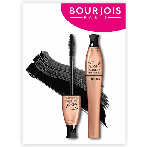 Туши Bourjois_тушь_Twist-Up-the-Volume-Fiber-Extreme_black_8мл черный