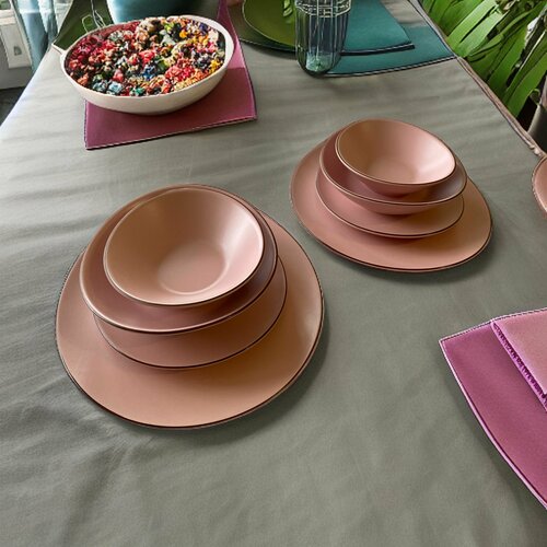 Набор столовой посуды Keramika 24 предм. на 6 перс Сервиз столовый обеденный