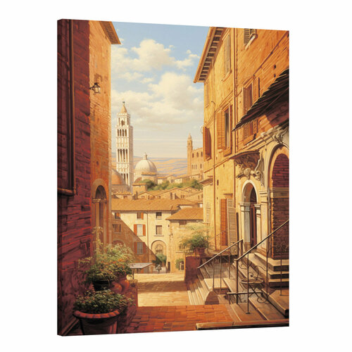 Интерьерная картина 50х70 "Италия: магия городов"
