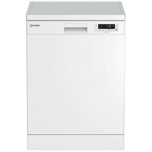 Посудомоечная машина Indesit DF 4C68 D, полноразмерная, напольная, 59.8см, загрузка 14 комплектов, белая [869894200010]