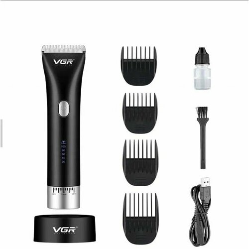 Профессиональная машинка для стрижки волос, бороды и усов VGR V-185