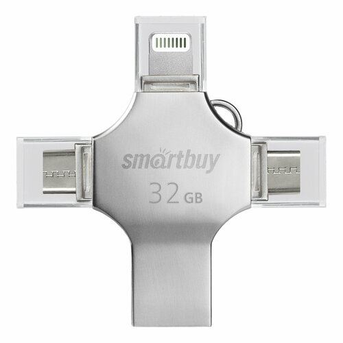 Флеш-накопитель USB 3.0 Smartbuy 32GB MC15 Metal Quad (SB032GBMC15)