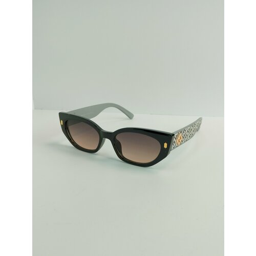 Солнцезащитные очки  1164-C5, серый, черный