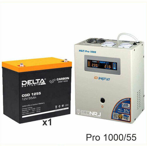 Энергия PRO-1000 + Аккумуляторная батарея Delta CGD 1255