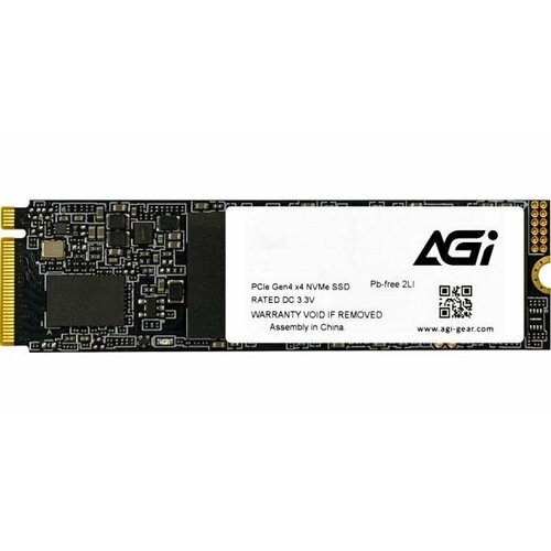 Накопитель SSD AGi PCI-E 4.0 x4 2TB AGI2T0G43AI818 M.2 2280