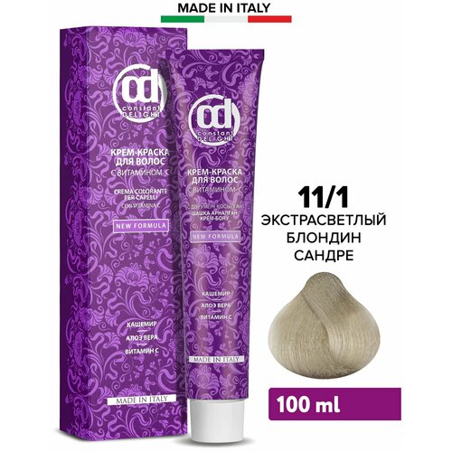 Constant Delight Colorante Per Capelli Крем-краска для волос с витамином С,11/1 экстрасветлый блондин сандре