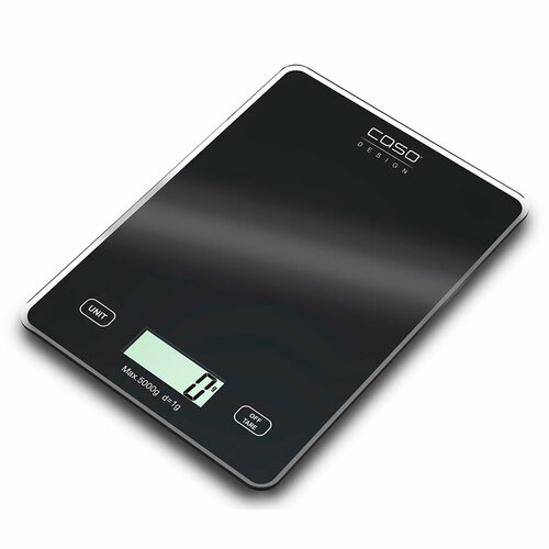 Весы кухонные Caso Kitchen scale Slim, Black