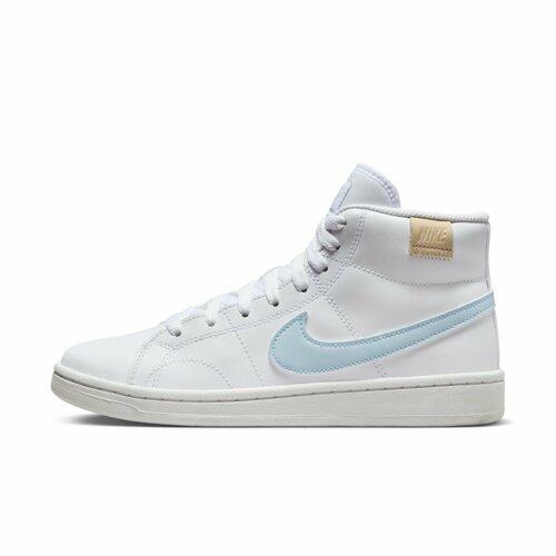 Кроссовки NIKE W Nike Court Royale 2 Mid, размер 8,5 US, белый