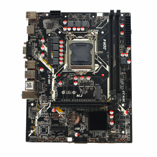 Материнская плата ZCZF H510, Socket1200, Intel H510, mATX