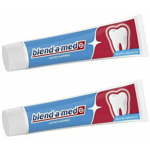 Blend-a-med Зубная паста Антикариес Свежесть, 100 мл, 2 штуки