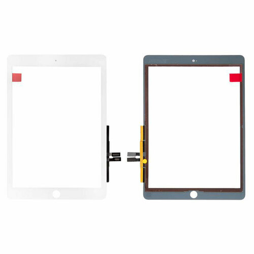 Сенсорное стекло (тачскрин) для iPad 9.7 (2018) A1893 белый / 2048x1536