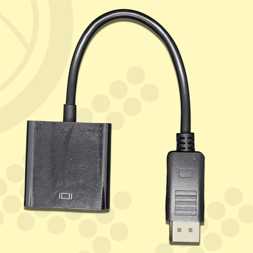 Переходник DisplayPort (папа) - VGA (мама) | Perfeo - 1шт