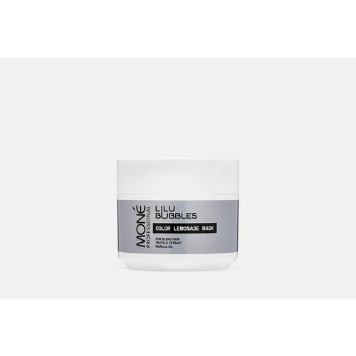 Маска для интенсивного ухода и питания осветленных волос MONE PROFESSIONAL LILU BUBBLES COLOR LEMONADE MASK 300 мл