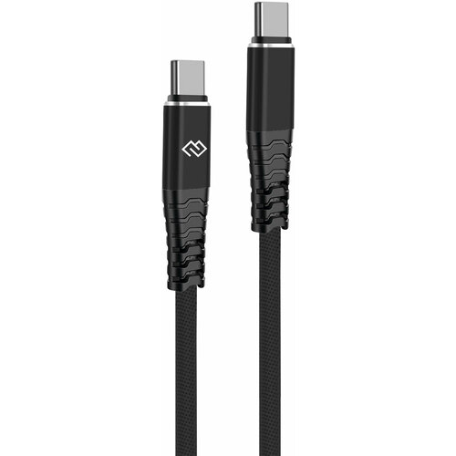 Кабель Digma DG-USBС-C-2M-100W USB Type-C (m)-USB Type-C (m) 2м черный