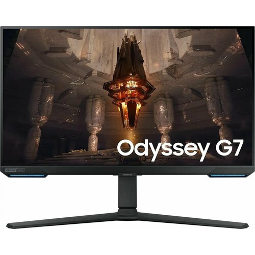 Монитор Samsung Odyssey G7 S28BG700EI 28", черный [ls28bg700eixci]