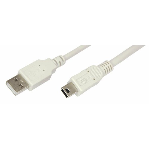 Кабель USB 2.0 - Mini USB, М/М, 1.8 м, Rexant, чер, 18-1134-2