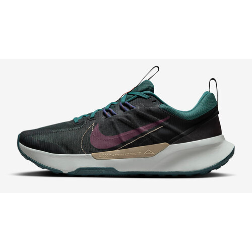 Кроссовки NIKE Juniper Trail 2, размер 7 US, черный, зеленый