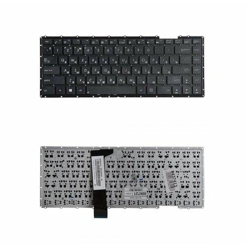 Keyboard / Клавиатура для ноутбука Asus F401, F401A, F401U, X401, X401A, X401U, черная без рамки, гор. Enter ZeepDeep