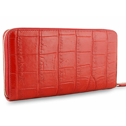 Портмоне Exotic Leather, красный