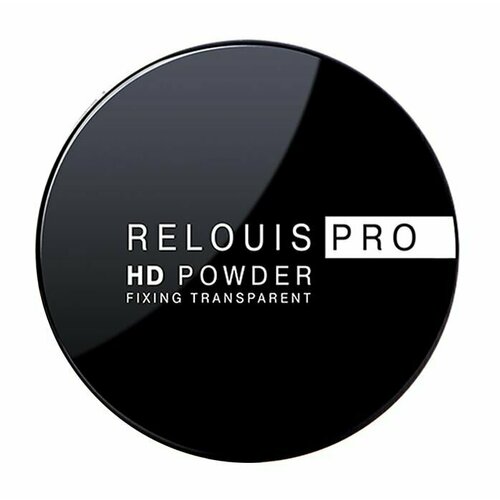 Прозрачная пудра-фиксатор для лица / Relouis Fixing Transparent HD Powder