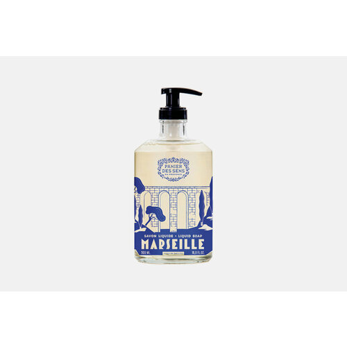 Жидкое мыло Panier des Sens, LIMITED ED 23 Glass Bottle Liquid Marseille Soap Olive 500мл