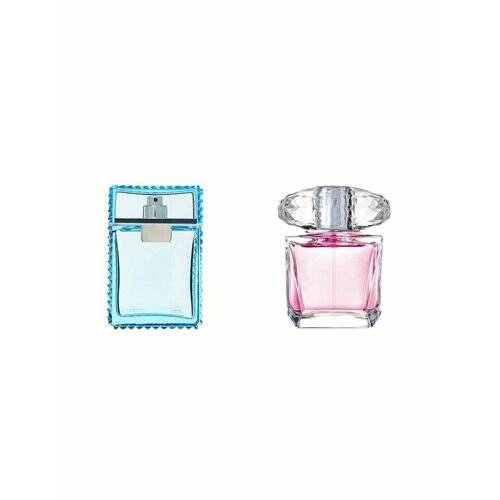 Подарочный набор для неё и для него по мотивам Versace Man Eau Fraiche, Versace Bright Crystal 2 по 5 мл