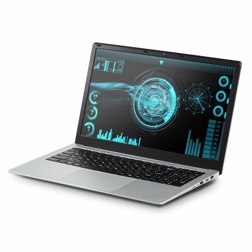 Ноутбук Azerty AZ-1504-512 (15.6" Intel Celeron J3455, 8Gb, SSD 512Gb) серебристый / 1920x1080 (Full HD)