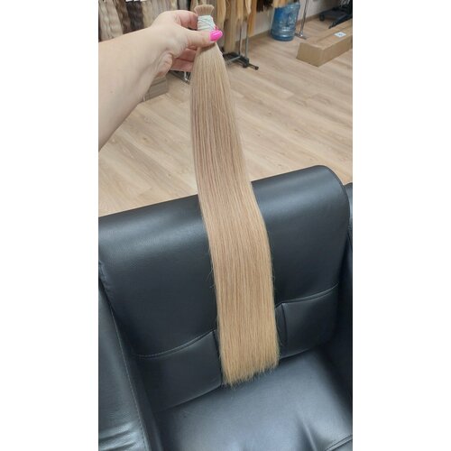 Натуральные волосы для наращивания 70см,100г, пшеничный блонд, премиального качества, цвет 16