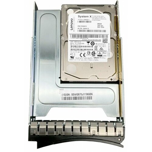 Жесткий диск IBM 00WG676 300Gb 15000 SAS 3,5" HDD