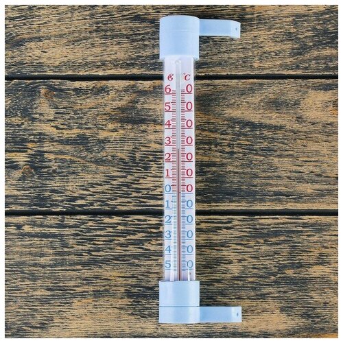 Термометр оконный, мод. ТСН-15, от -50°С до +60°С, на "гвоздике", упаковка пакет