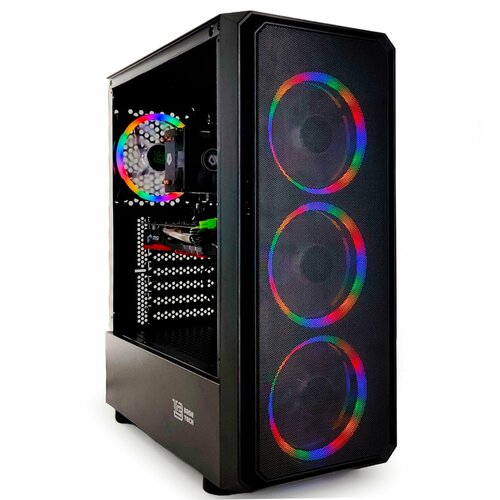 Игровой PC юкомс i3 4150, GTX 1050 2GB, HDD 1TB, SSD 1TB, 16GB DDR3, БП 450W, win 10 pro, Black game case