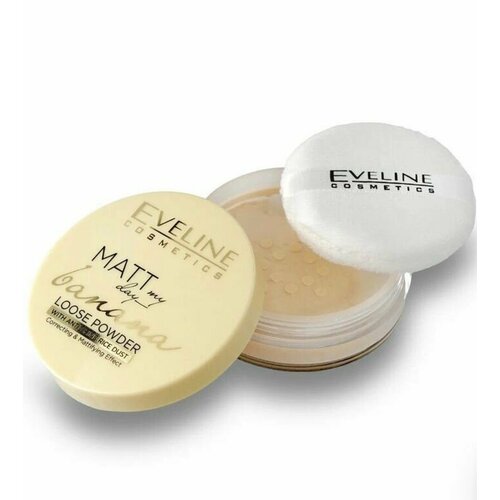 Eveline Пудра рассыпчатая Matt My Day Banana loose powder