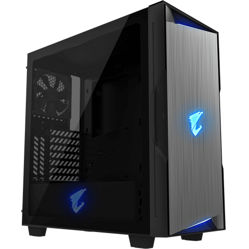 Корпус Gigabyte Miditower ATX W/O PSU GB-AC300G black