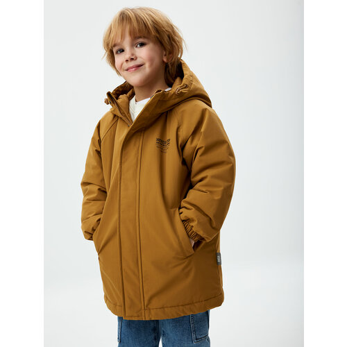 Куртка Sela, размер 98, коричневый
