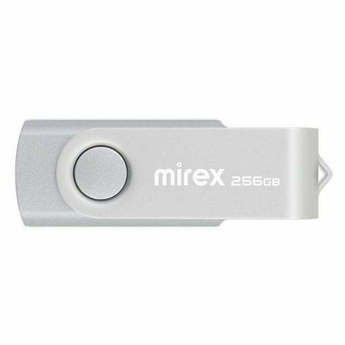 Устройство USB 2.0 Flash Drive 256Gb Mirex 13600-FMUSI256 Swivel серебристый