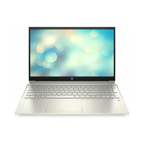 Ноутбук HP Pavilion 15-eg2015ci 6G800EA, 15.6", IPS, Intel Core i5 1235U 1.3ГГц, 10-ядерный, 8ГБ DDR4, 512ГБ SSD, Intel Iris Xe graphics, Free DOS, золотистый