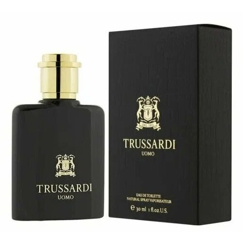 TRUSSARDI Туалетная вода Black Extreme, 30 мл