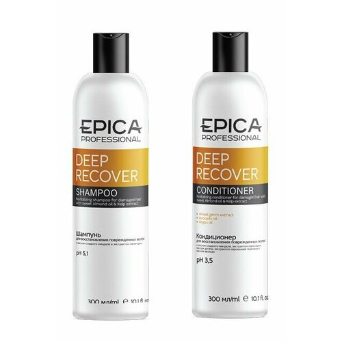 Epica Набор Deep Recover для восстановление поврежденных волос шампунь 300 мл. + кондиционер 300 мл.