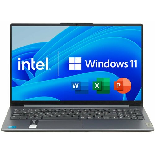 15.6" Ноутбук Lenovo IdeaPad 3 Gen 7, Intel Core i5-1235U (10 ядер), RAM 24 ГБ, SSD 2048 ГБ, Iris Xe Graphics, Windows 11 + Office, Русская раскладка