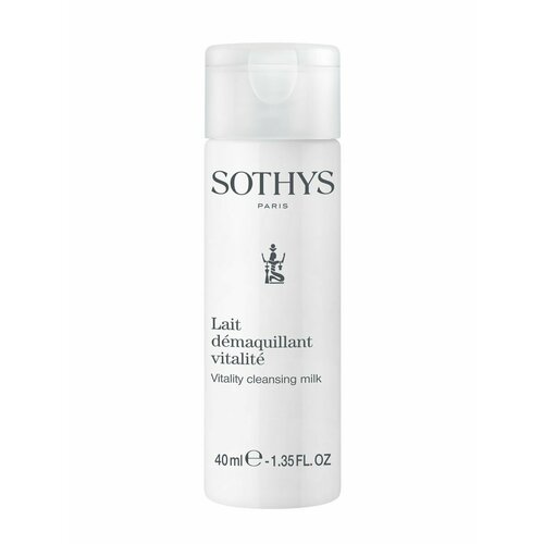 Sothys, Очищающее молочко для снятия макияжа для нормальной и комбинированной кожи лица с экстрактом грейпфрута Vitality Cleansing Milk 40 мл.