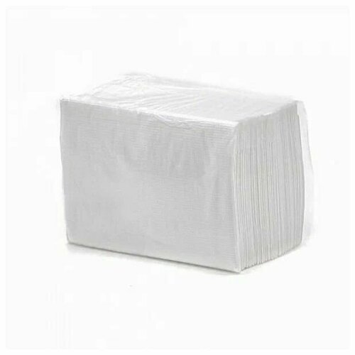 Салфетки бумажные 24х24см 1-слойные (упак 100шт) Белый LIME Экстра