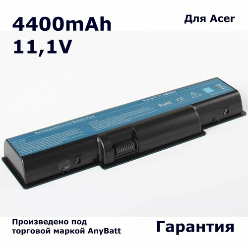 Аккумулятор AnyBatt 4400mAh, для AS09A31 AS09A41 AS09A61 AS09A75 AS09A51 AS09A71 CL1523B.806 AS09A73 AS09A70 AS09A78