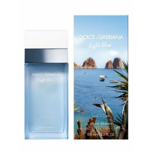 D&g woman Light Blue - Love In Capri Туалетная вода 50 мл.