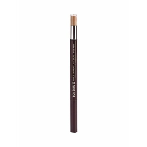 Карандаш 01, 0.5 гр*0.3 гр, Pencil & Powder Dual Brow 01. natural brow, THE SAEM