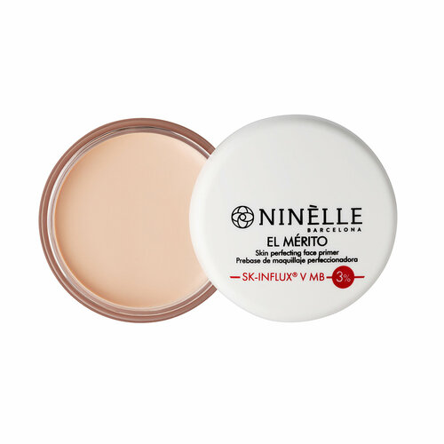 NINELLE Основа под макияж матирующая база совершенная кожа EL MÉRITO №111 розовый