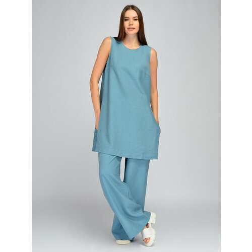 Блуза Viserdi, размер 48, синий