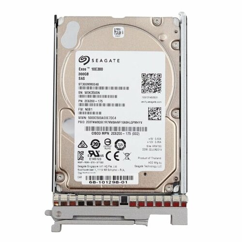 Жесткий Диск Cisco 68-101298-01 300Gb SAS 2,5" HDD