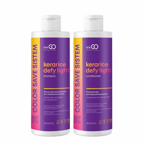 Dctr.GO Набор шампунь бессульфатный + кондиционер для окрашенных волос COLOR SAVE SYSTEM 250 мл+250 мл Doctor Go