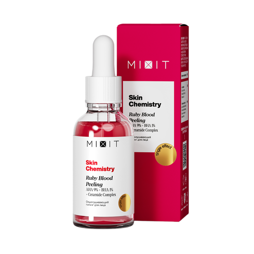 Mixit Skin Chemistry Отшелушивающий пилинг для лица Ruby Blood Face Peeling 30 мл 1 шт