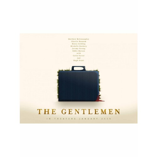 Плакат, постер на бумаге The Gentlemen/Джентльмены. Размер 60 х 84 см
